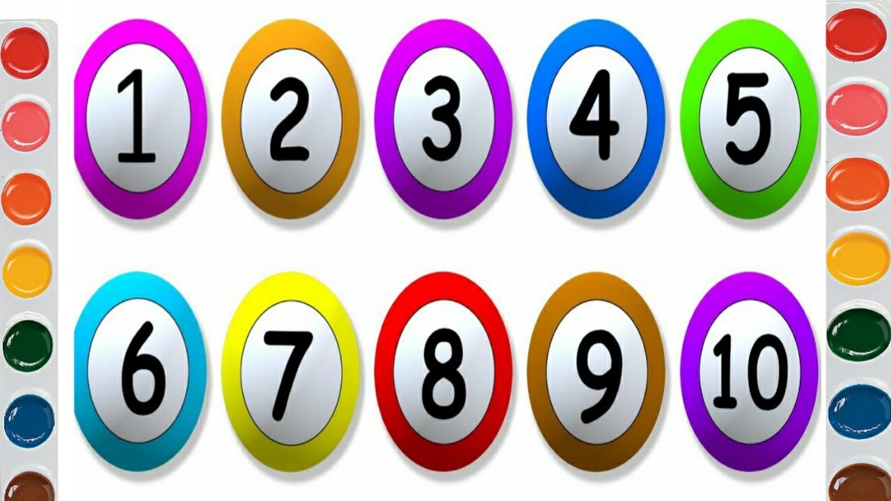 123 | 1234 Number Counting | 123 learning for kids - YouTube