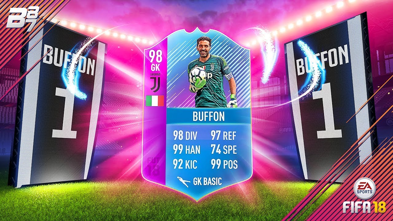 END OF ERA BUFFON SBC COMPLETED! 98 RATED! | FIFA 18 ULTIMATE TEAM ...
