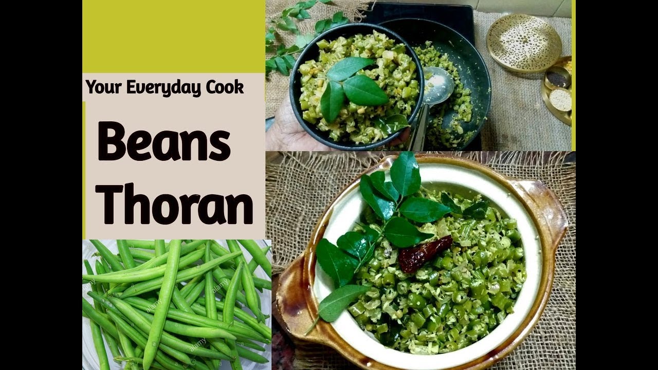 Beans Thoran Kerala Style | Beans Thoran Recipe | Your Everyday Cook ...