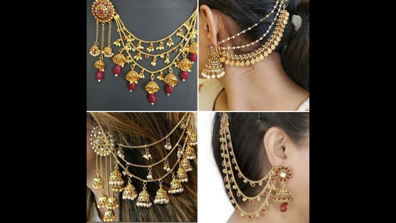 Stylish long chain jhumka earrings designs for girls and women 2020 ...