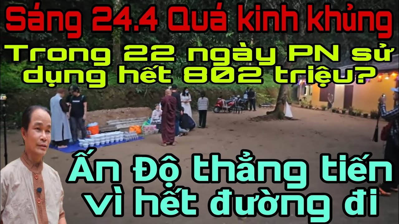 Quá kinh khủng. P.Nghiem đã sử dụng 802 triệu trong 22 ngày để di ...