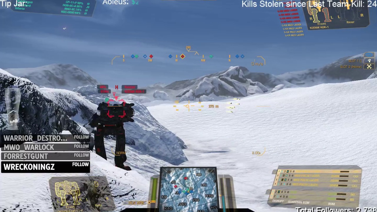 MechWarrior Online: Cyclops (CP-11-P) with 2 AC5 and 4 Medium Pulse ...