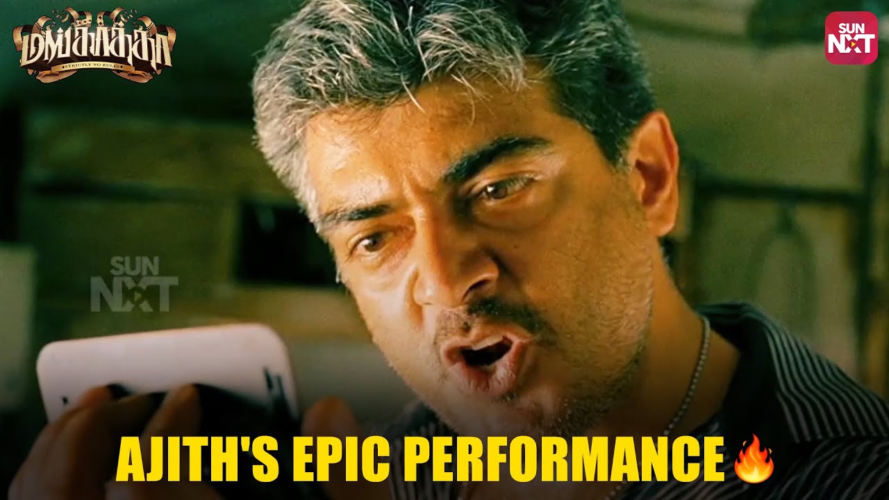 Ajith's Powerful Performance🔥 | Mankatha | Action Scene | Trisha ...