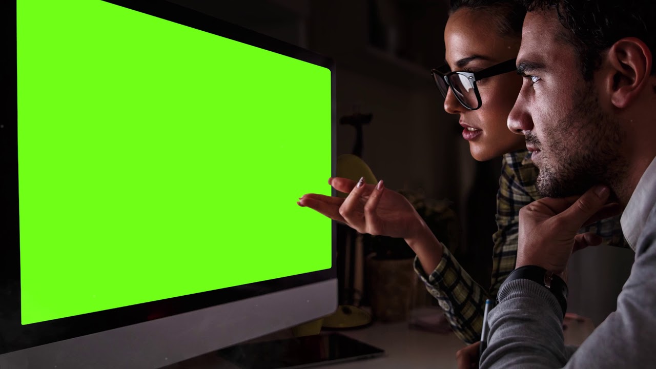 Sample Photo animation with Monitor Green Screen | Eira Studios - YouTube