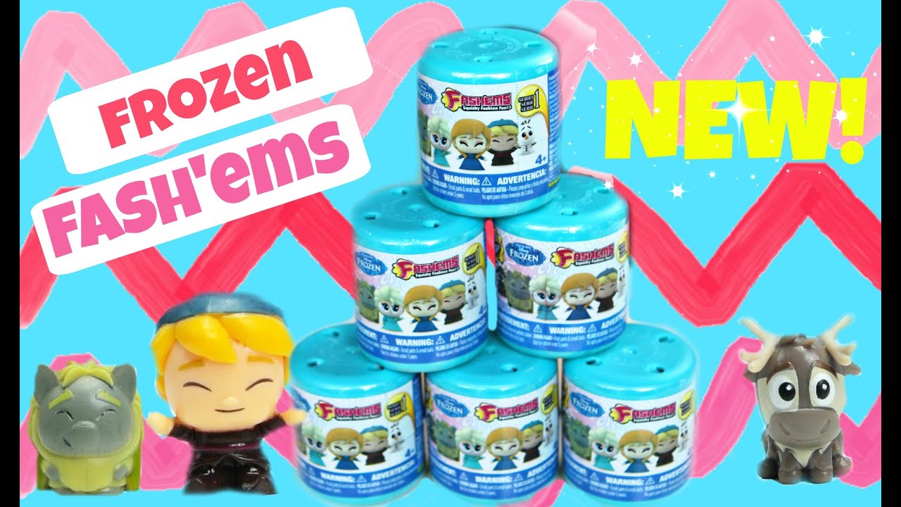 NEW Disney Frozen FASHEMS MASHEMS - Kristoff, Pabby and SVEN!!- FINALLY ...
