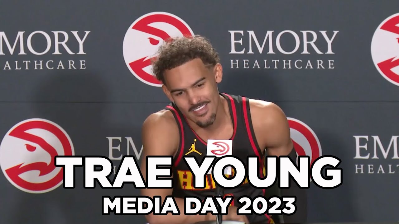 Trae Young Press Conference | Atlanta Hawks Media Day 2023 - YouTube