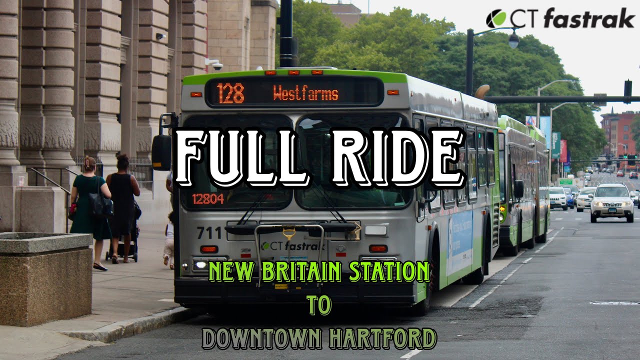 CT TRANSIT 2007 New Flyer D40LF #711 On Route 128! (FULL RIDE) - YouTube