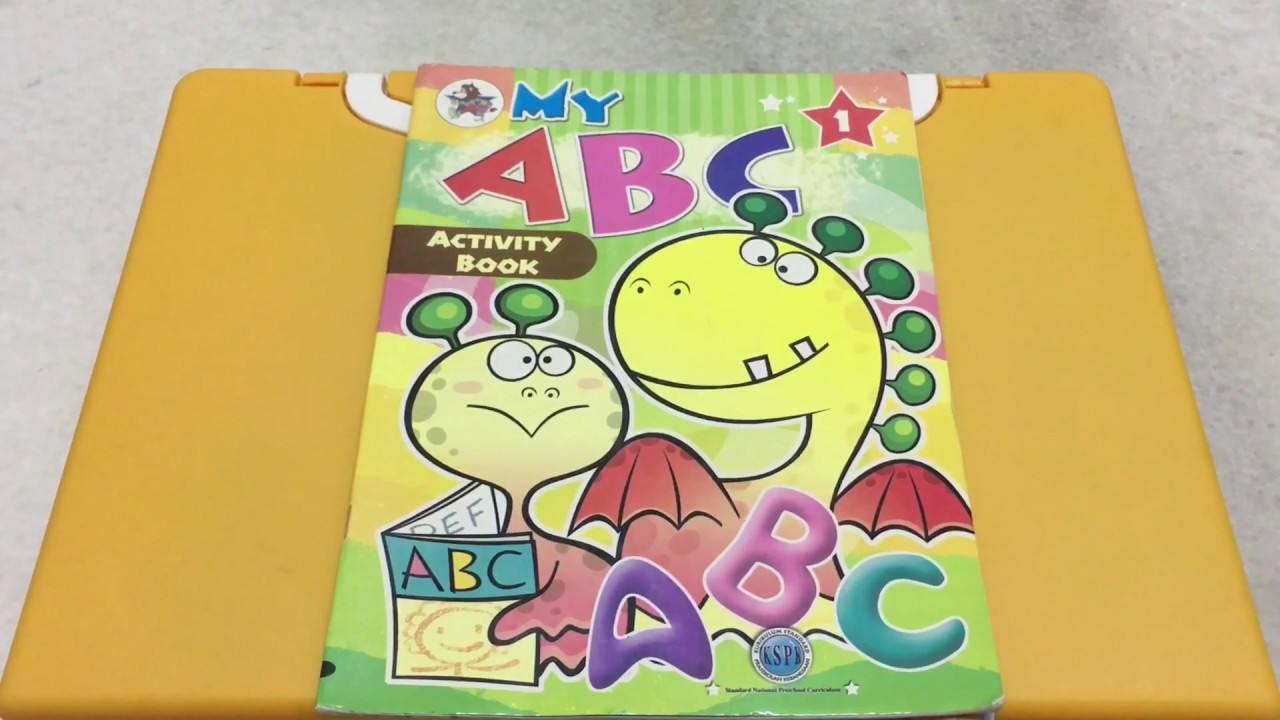 English Preschool Yellow & Red Activity Book (Lesson on pg 28 & 29 ...