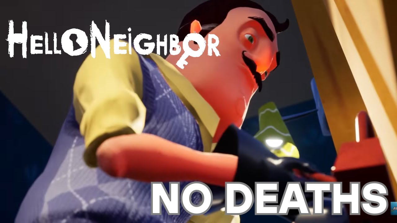 Hello Neighbor without dying - YouTube