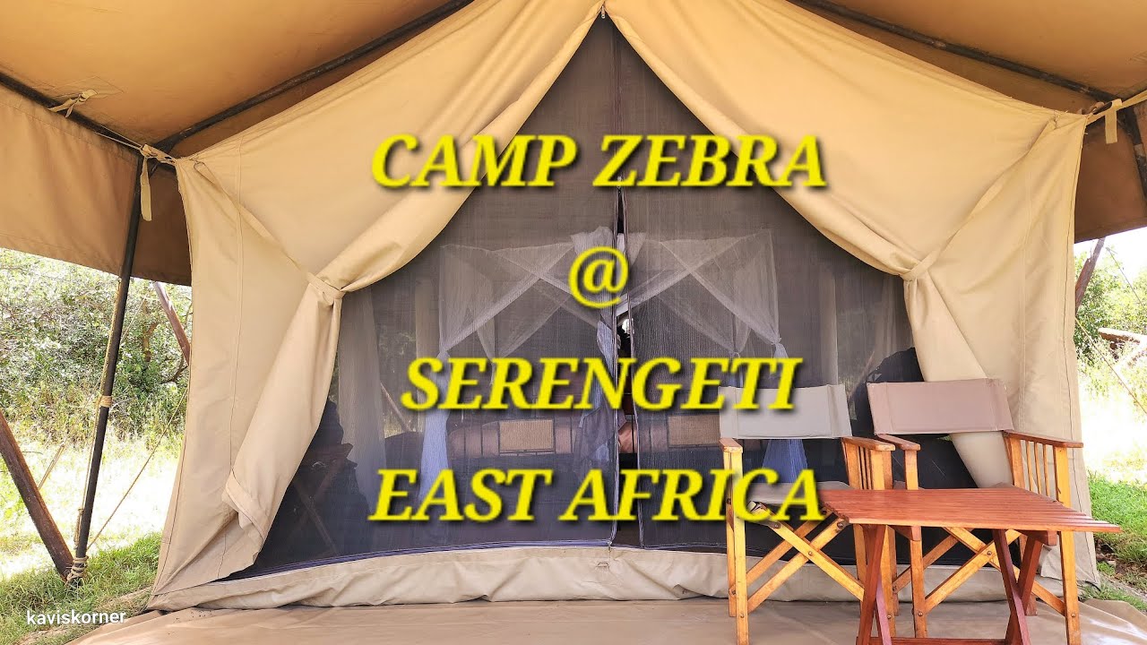 CAMP ZEBRA @ Serengeti, East Africa - YouTube
