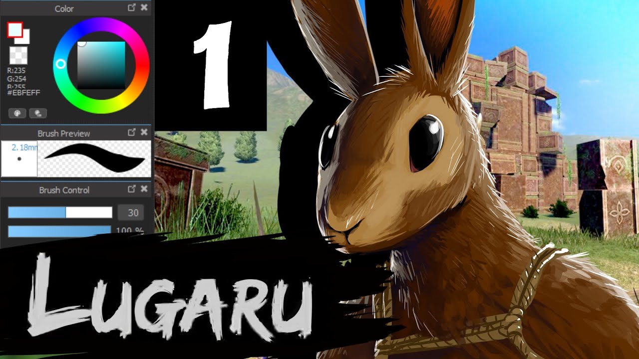 "LUGARU" #1: Art Playthrough - YouTube