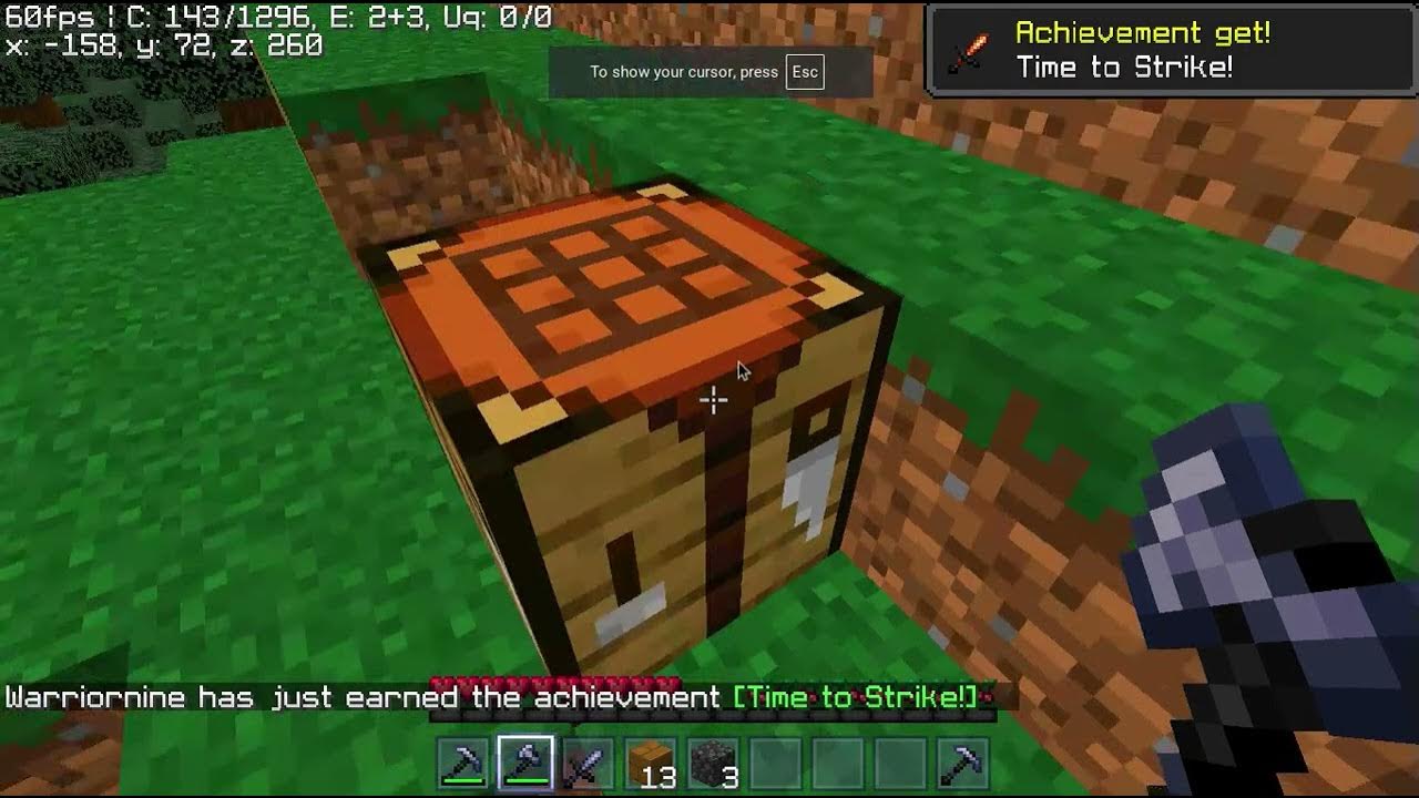 survival day 1 minecraft - YouTube