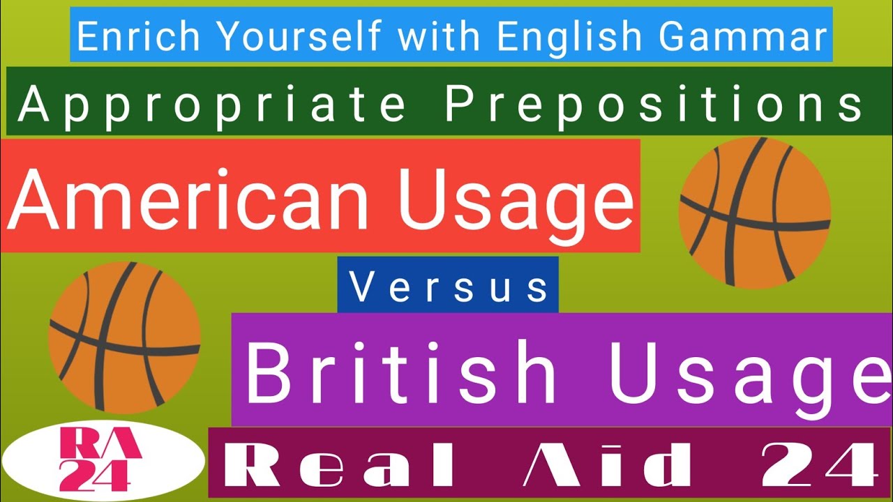 American English Versus British English | English Grammar Rules ...