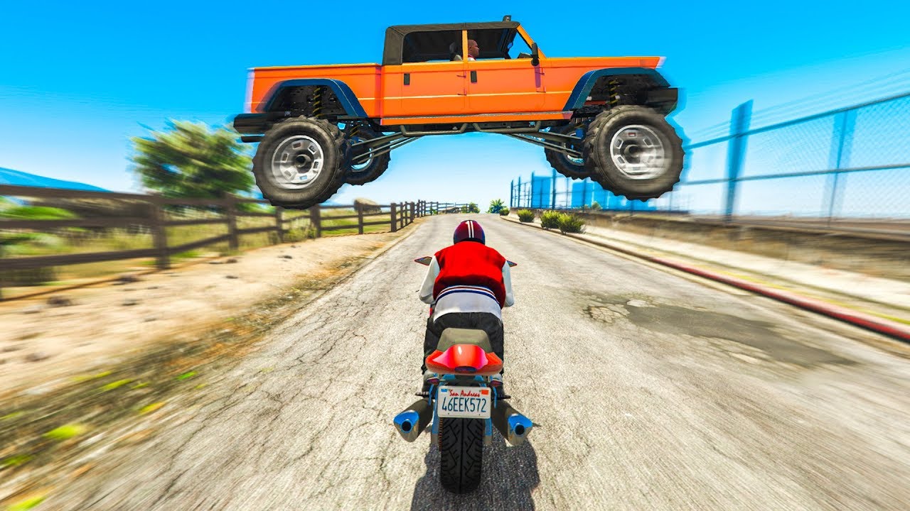 The CRAZIEST GTA 5 STUNT Challenge! (GTA 5 Stunts & Fails) - YouTube
