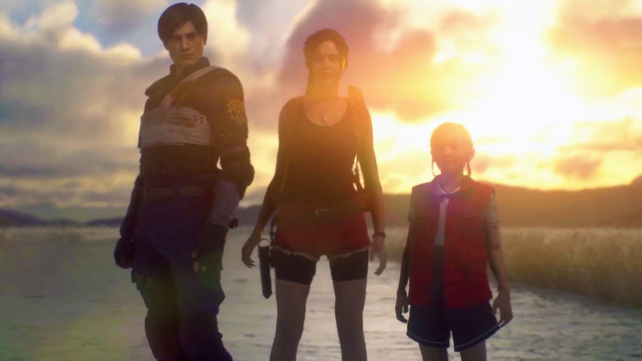 Resident Evil 2 Remake - Leon And Claire True Ending + Boss Fight - YouTube