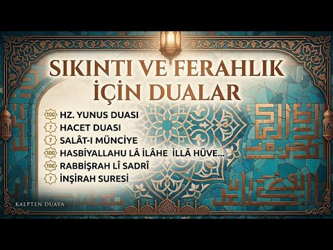 Ruhunuzu Daraltan Sıkıntılardan Kurtulmanın Reçetesi 🤲 | Anında Ferahlık Veren Dualar