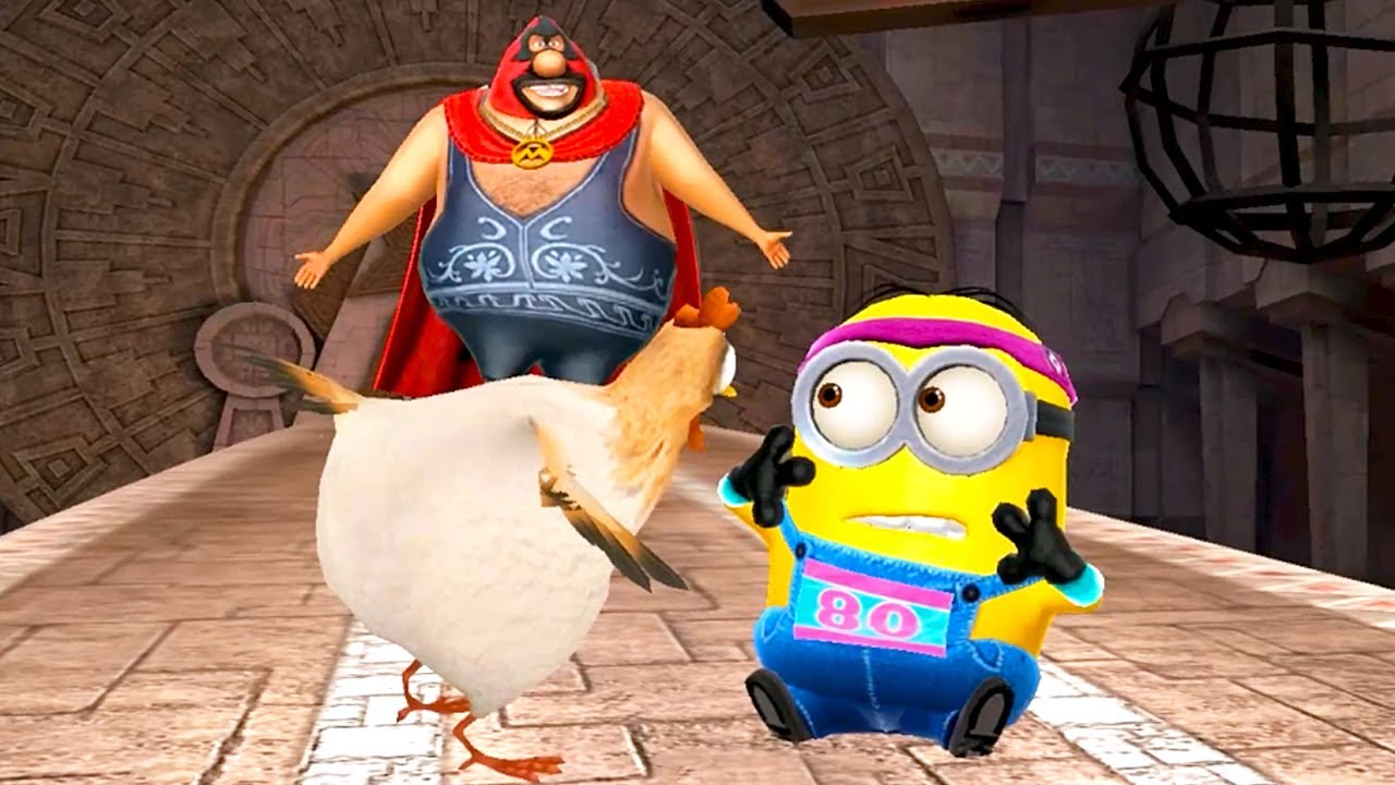 Jogger Minion vs El Macho and His Pollo Locos ! Despicable me minion ...