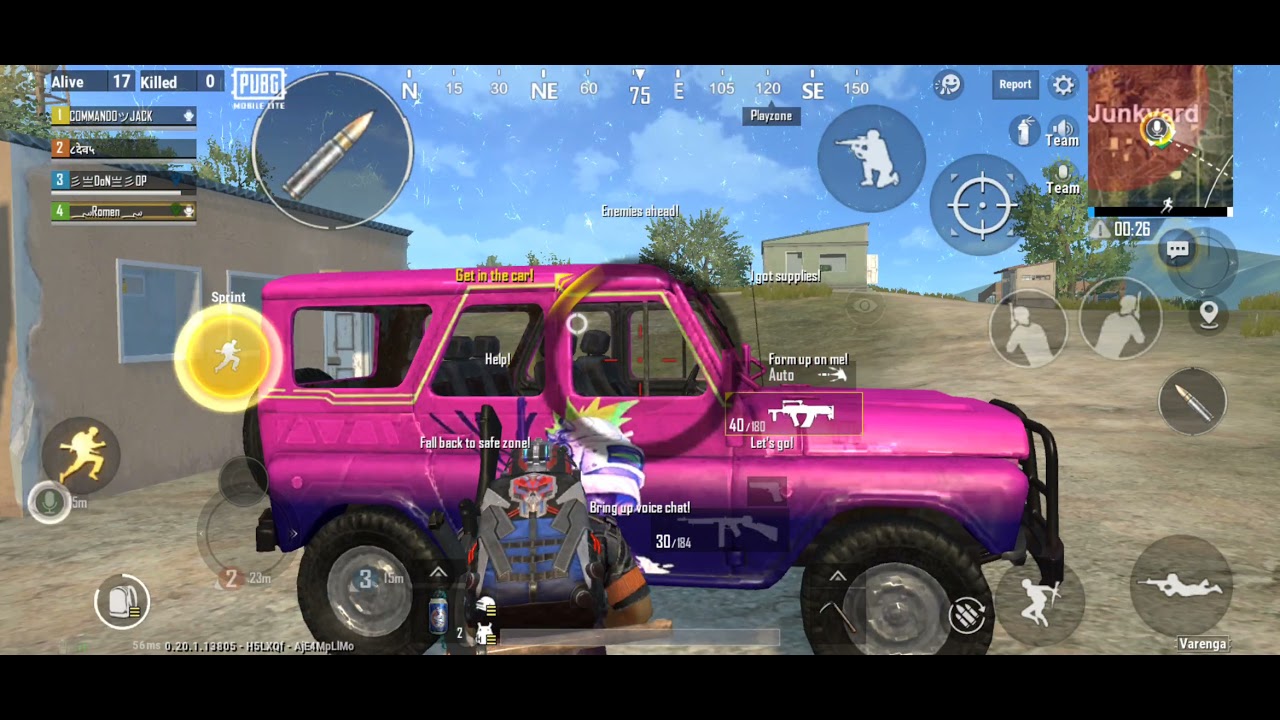 commando clan match with girl gamer - YouTube