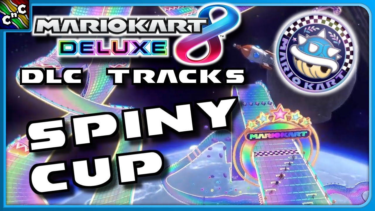SPINY CUP / FUNKY KONG! | Mario Kart 8 Deluxe DLC Wave 6 MULTIPLAYER ...