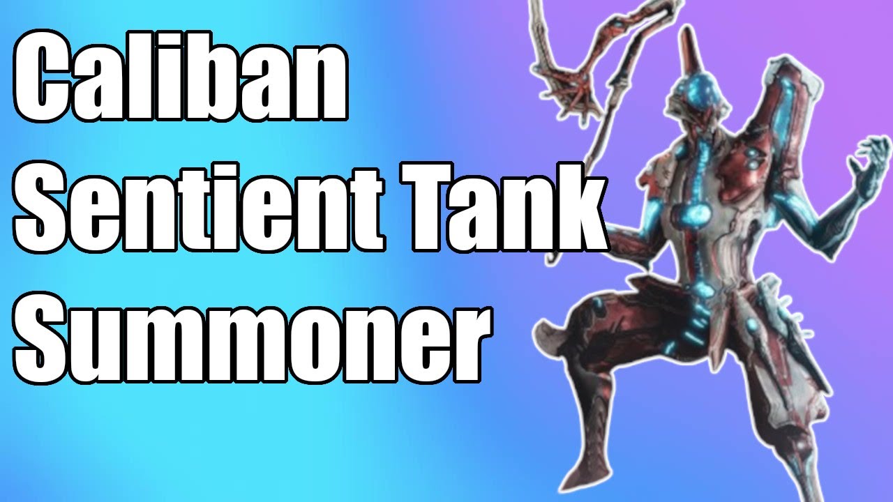 Caliban the Sentient Summoner | Warframe - YouTube