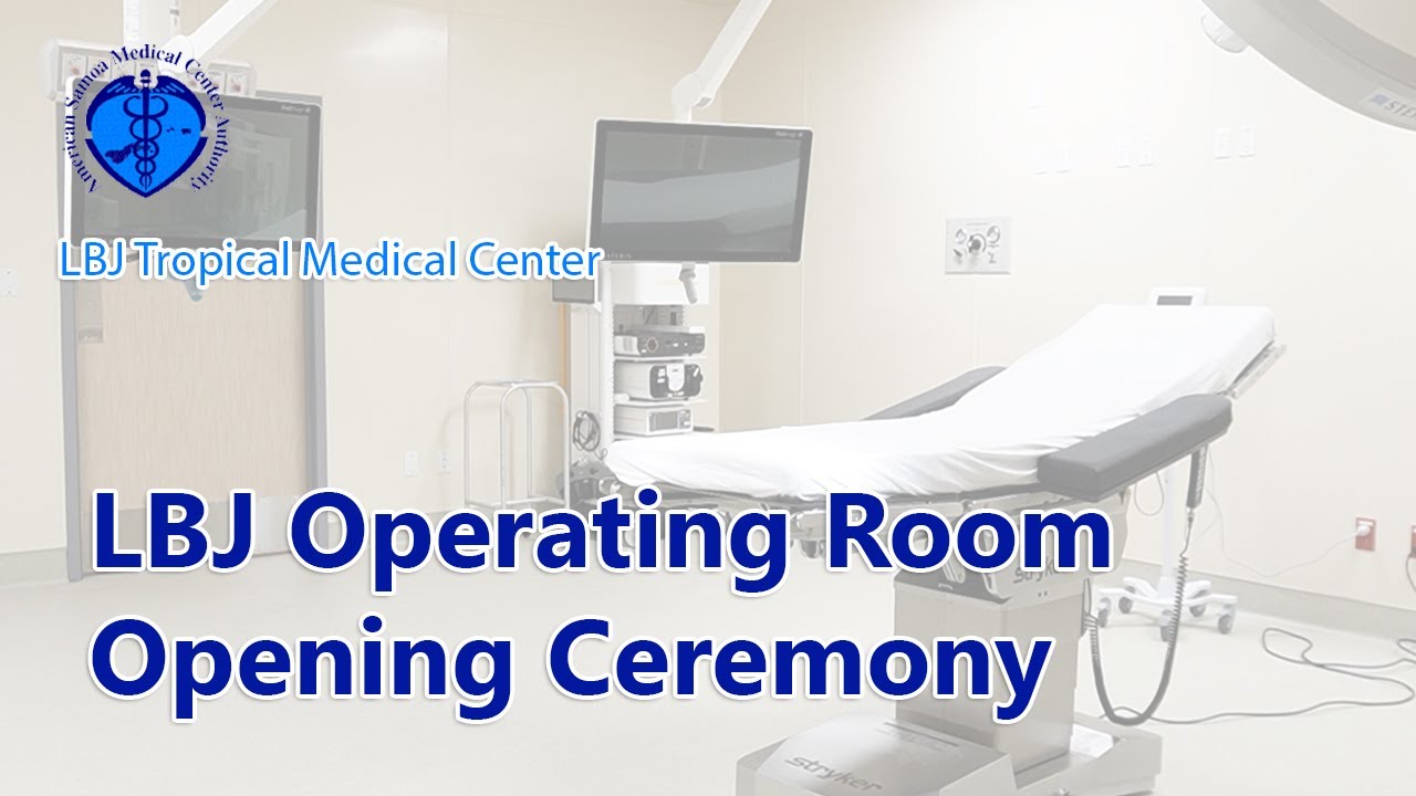 LBJ Operating Room Opening Ceremony - YouTube