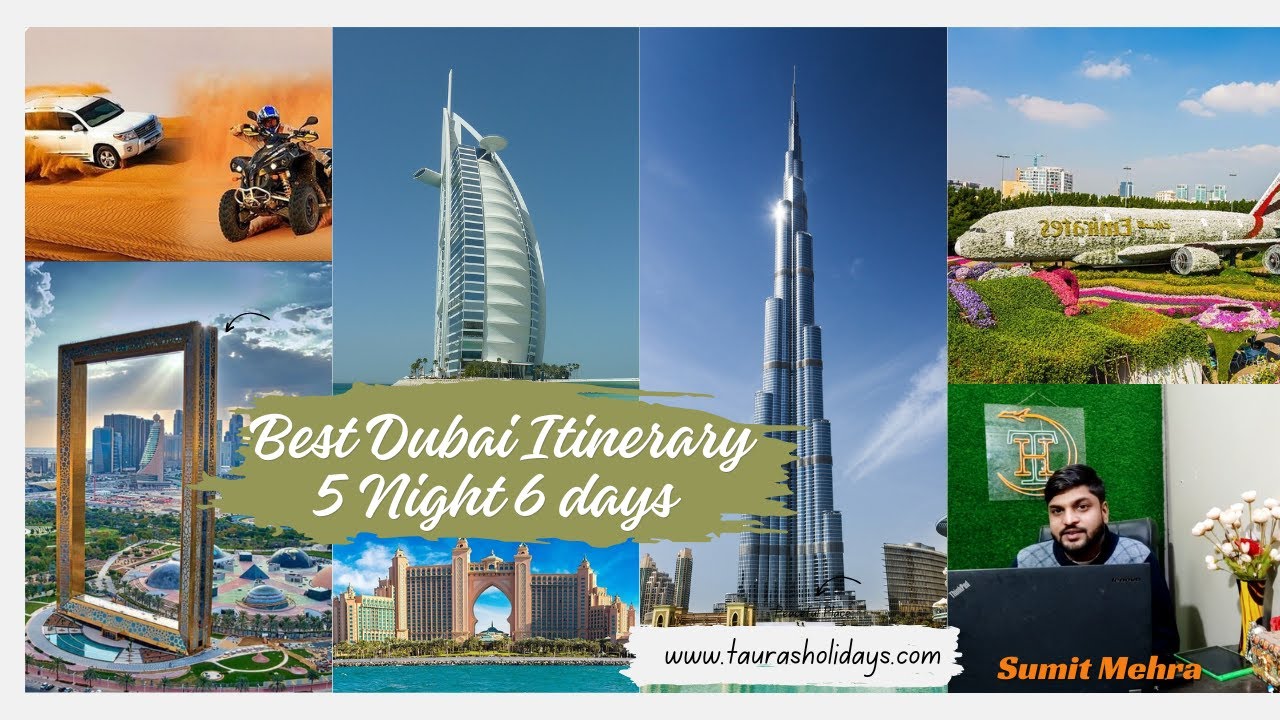Best Itinerary for Dubai || 5 Nights & 6 Days || Best Places to Visit ...