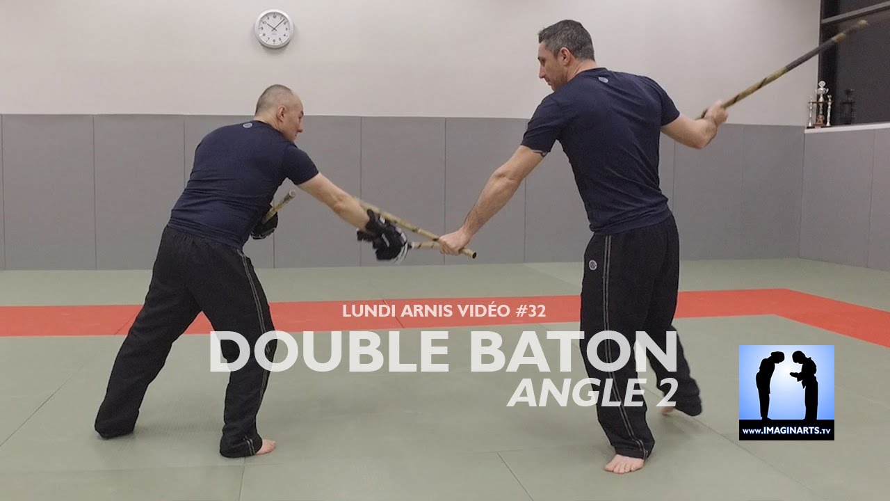 Double Bâton angle 2 - Arnis Kali #32 - YouTube