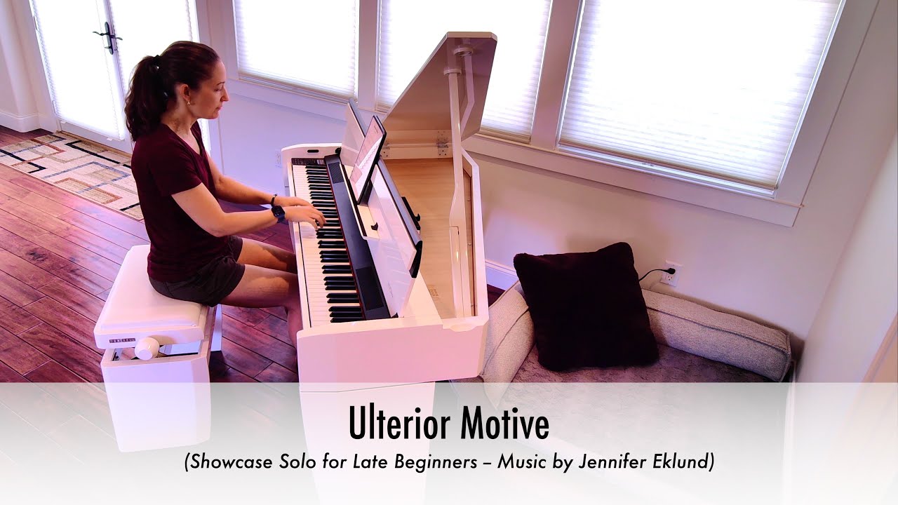 Ulterior Motive (Showcase Solo for Late Beginners) Music by Jennifer ...