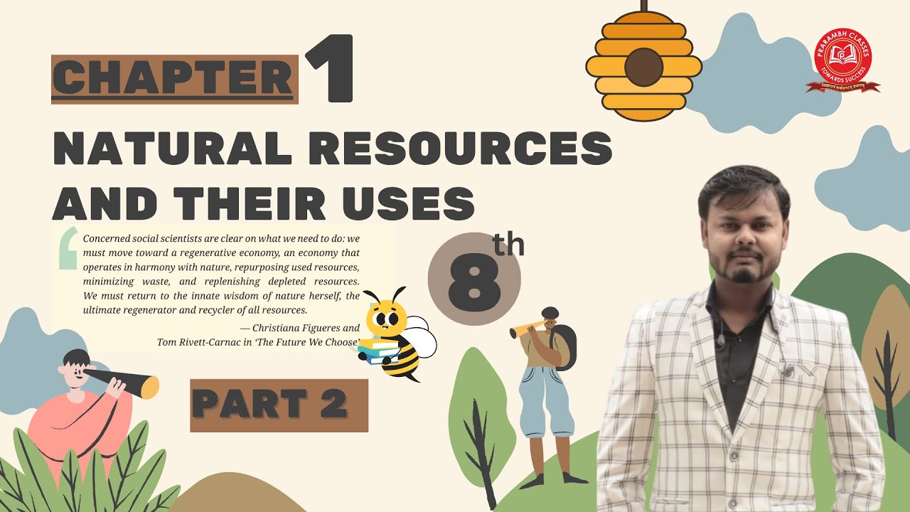 Class 8 Geography Ch 1: Natural Resources Full NCERT Explanation Part ...