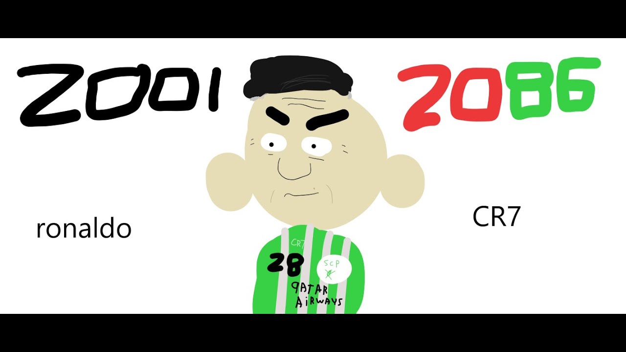 CRISTIANO RONALDO FROM 2001 - 2086 - YouTube