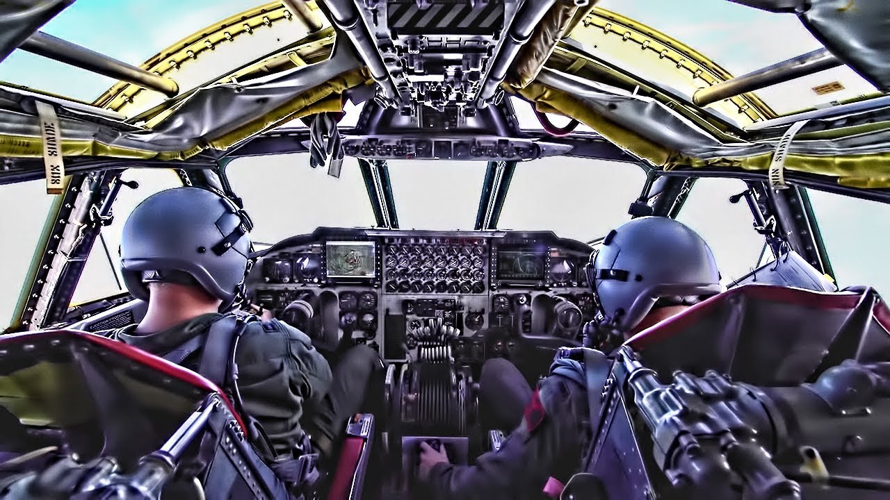 B-52 Bomber Task Force Mission • RAF Fairford (Oct 2019) - YouTube