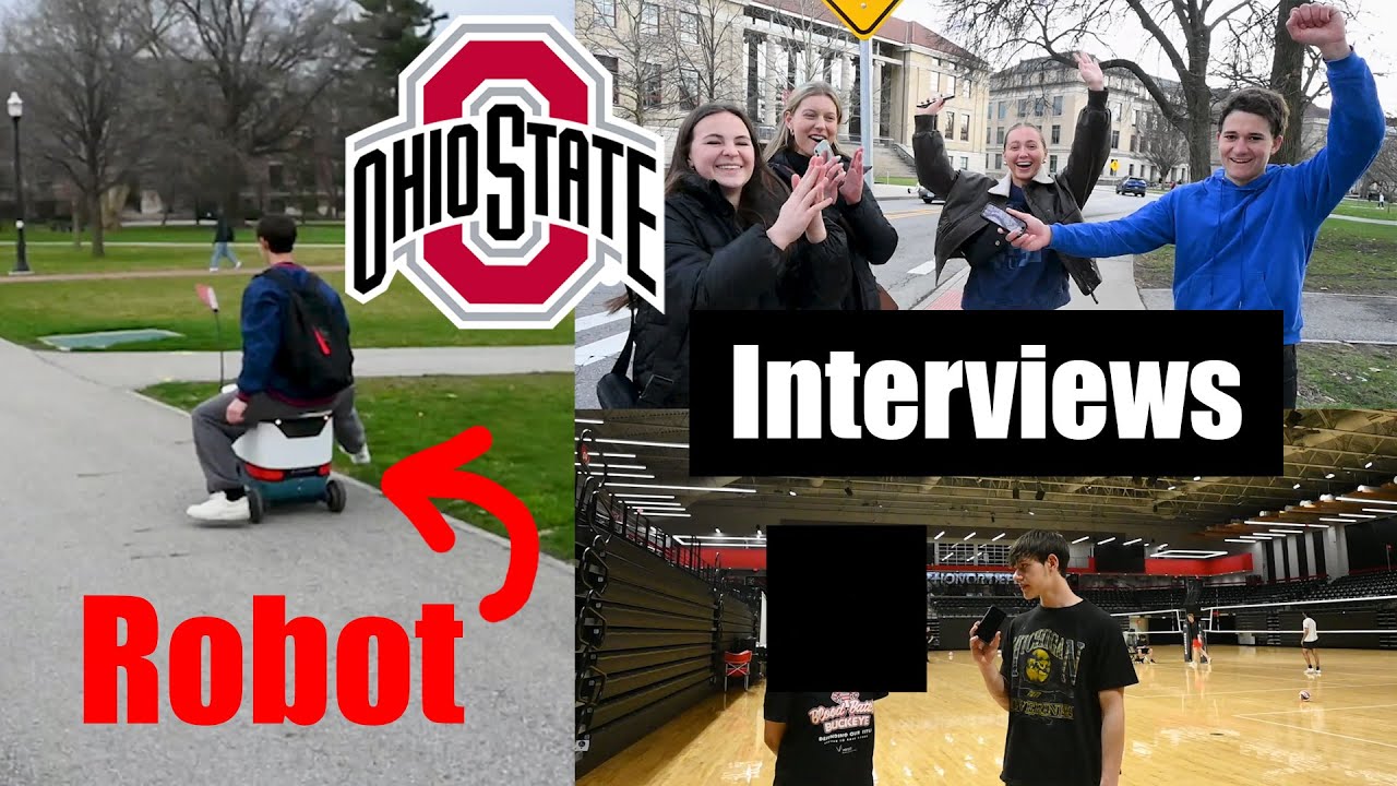 Riding Robots and Interviewing People at Ohio State University - YouTube