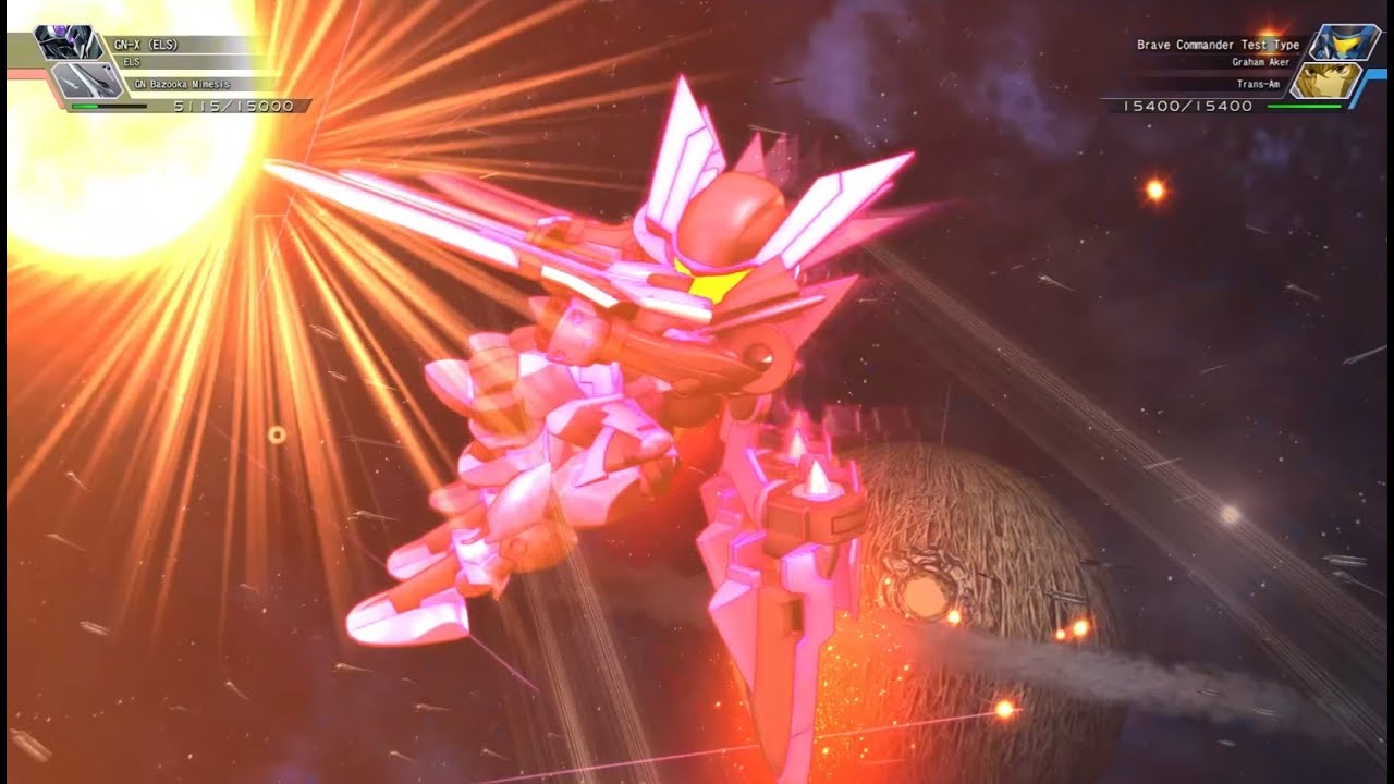 SD Gundam G Generation Cross Rays - Brave Commander Test Type ~Battle ...