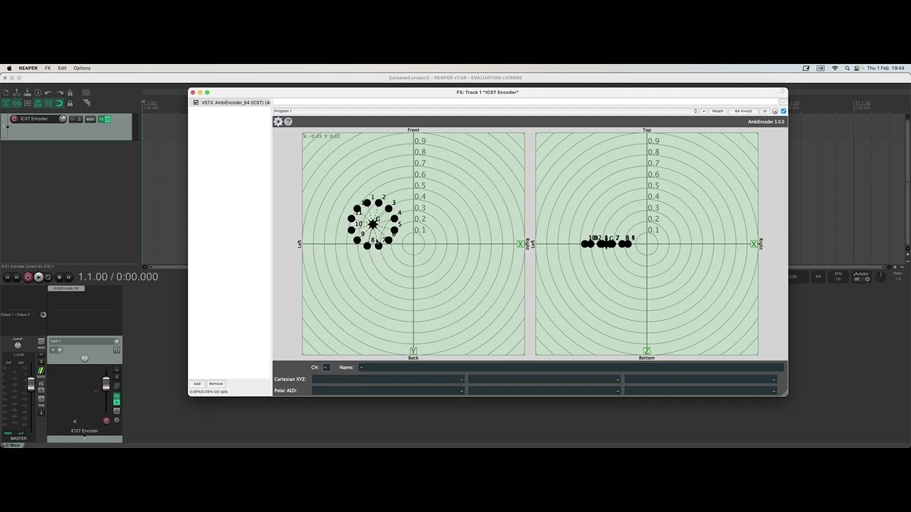 ICST Ambisonics Tutorial - Points and Radars - YouTube