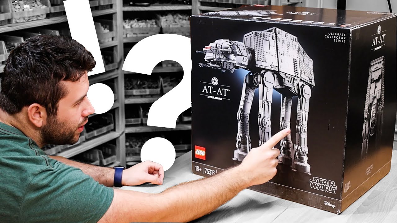 LEGO UCS AT-AT Unboxing & Reaction! - YouTube