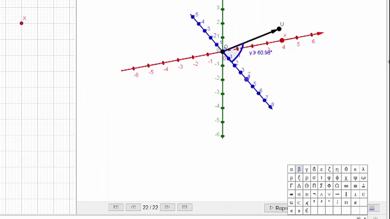 Tutorial GeoGebra dos puntos, vector posición 3D, deslizadores 04 - YouTube