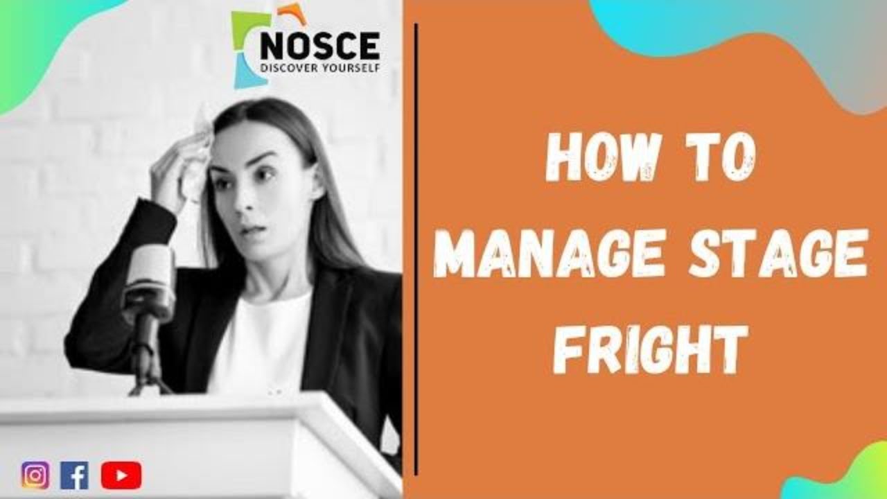 Managing Stage Fright - YouTube