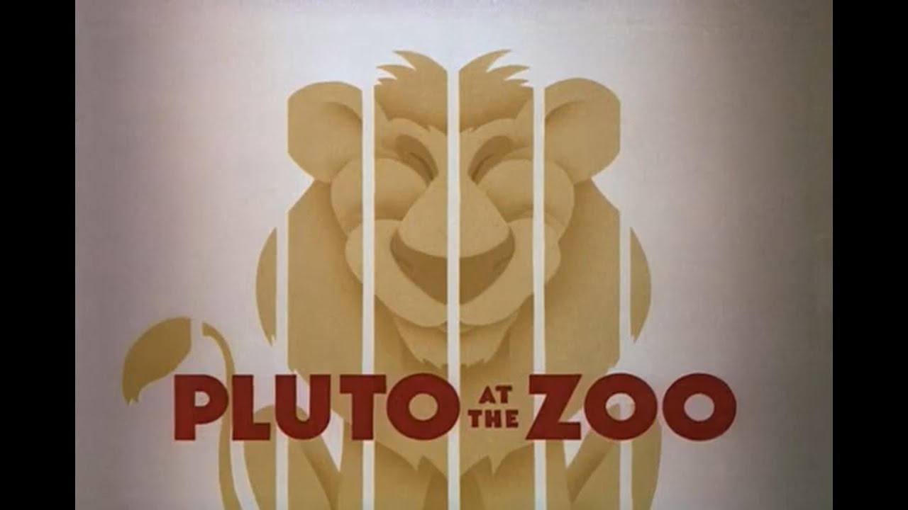 Disney Pluto at the Zoo 1942 - YouTube