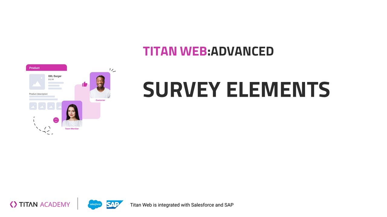 Simplify Titan Web & Salesforce Configuration: Survey Elements - YouTube