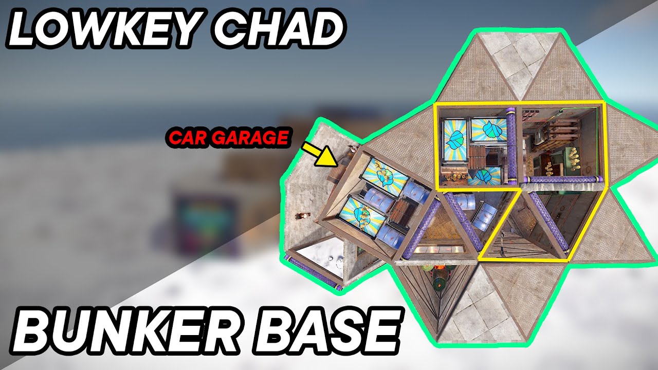 STRONG AND CHEAP LOWKEY SOLO CHAD BUNKER Rust Base Design - Rust Base ...