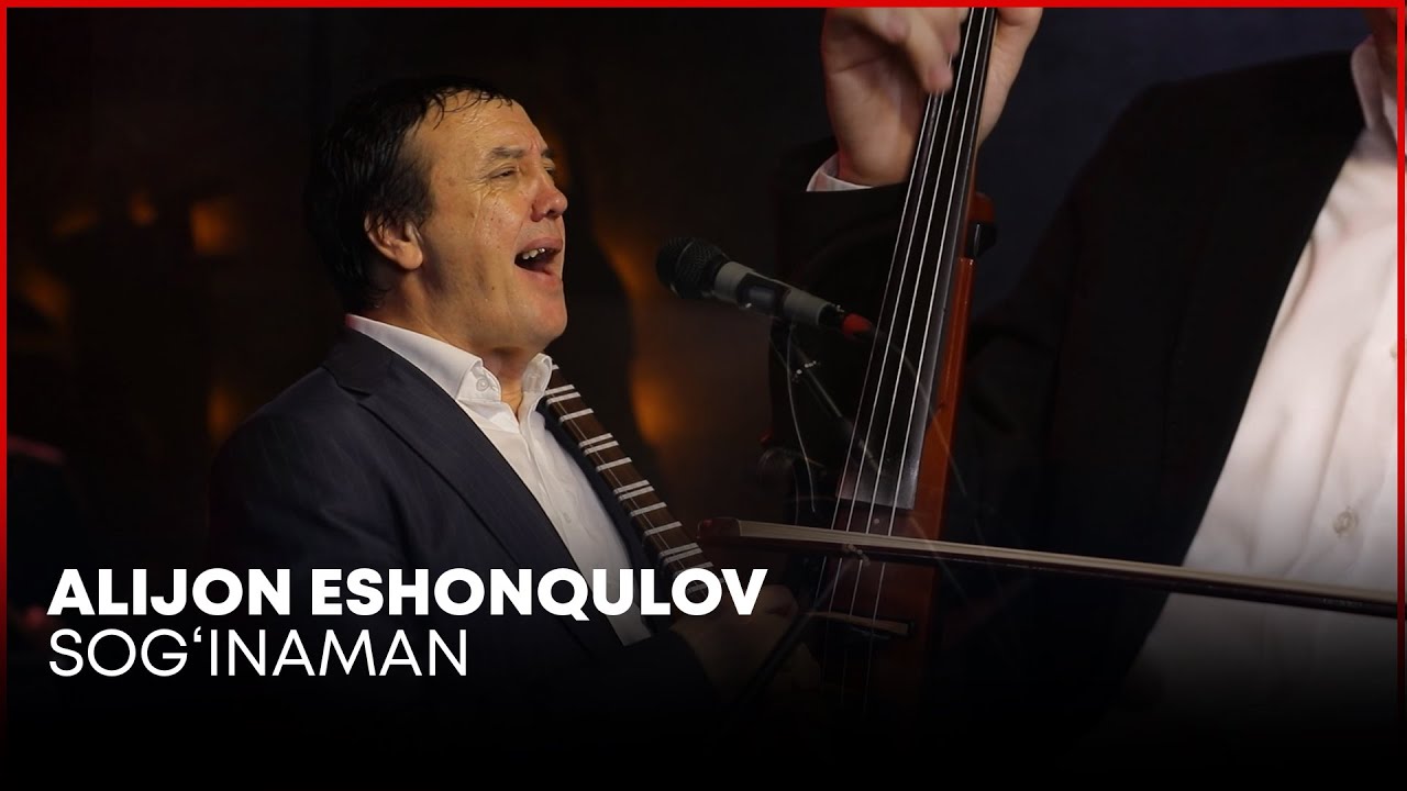 ALIJON ESHONQULOV - SOG'INAMAN (JONLI IJRO) - YouTube