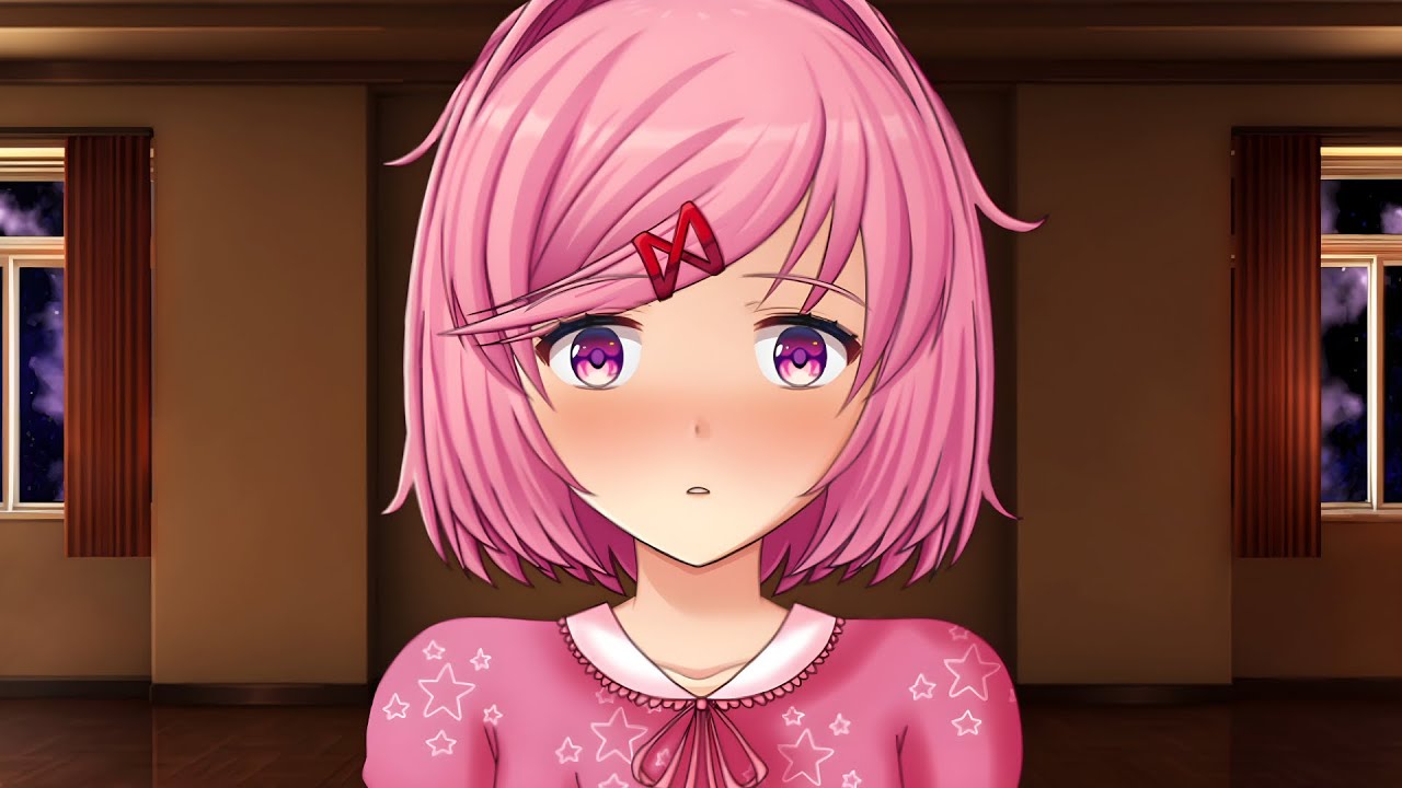 Telling Natsuki She's Beautiful | "Just Natsuki" DDLC Mod - YouTube