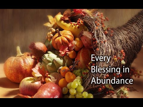 Every Blessing in Abundance - YouTube