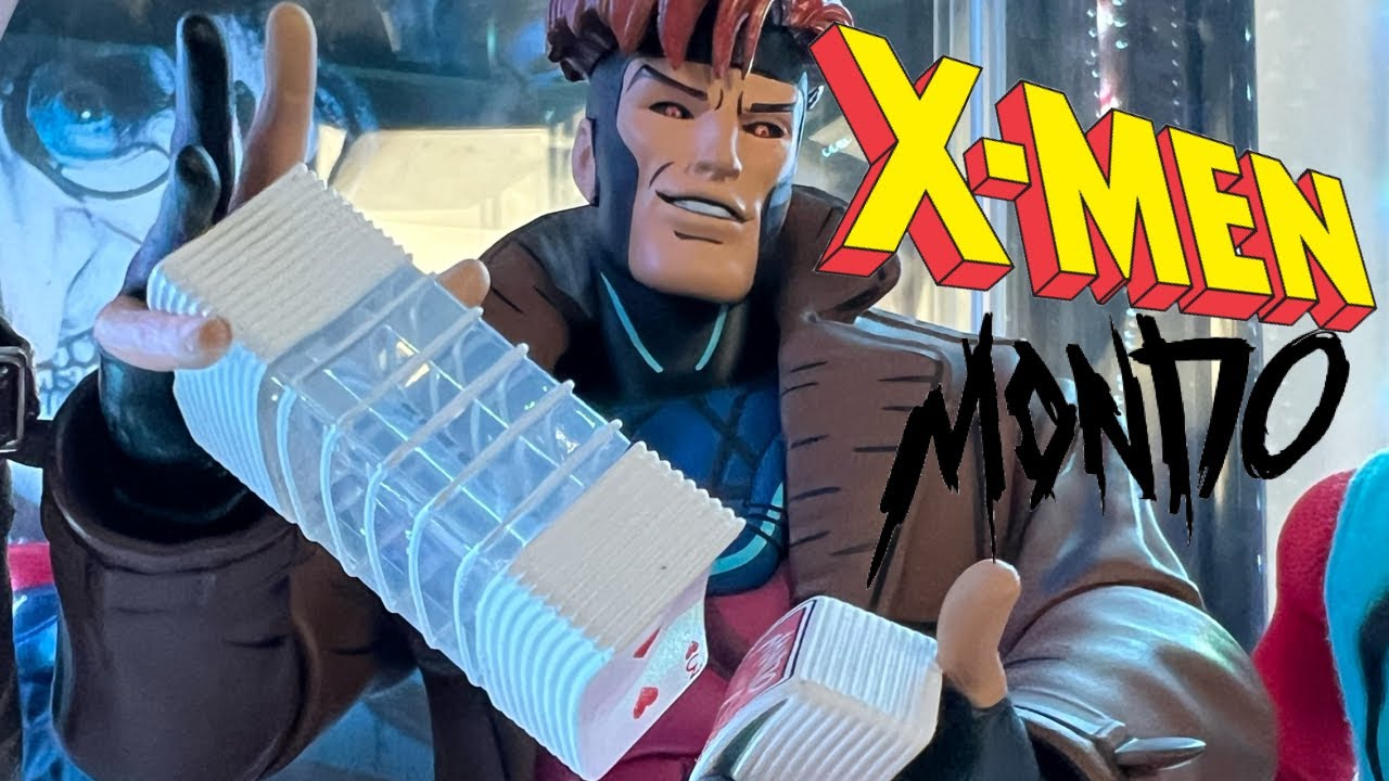 Mondo X-men The Animated Series 1/6 scale Gambit Timed edition figure ...