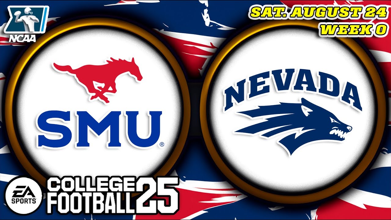 College Football 25 | Week 0 | SMU @ Nevada - YouTube