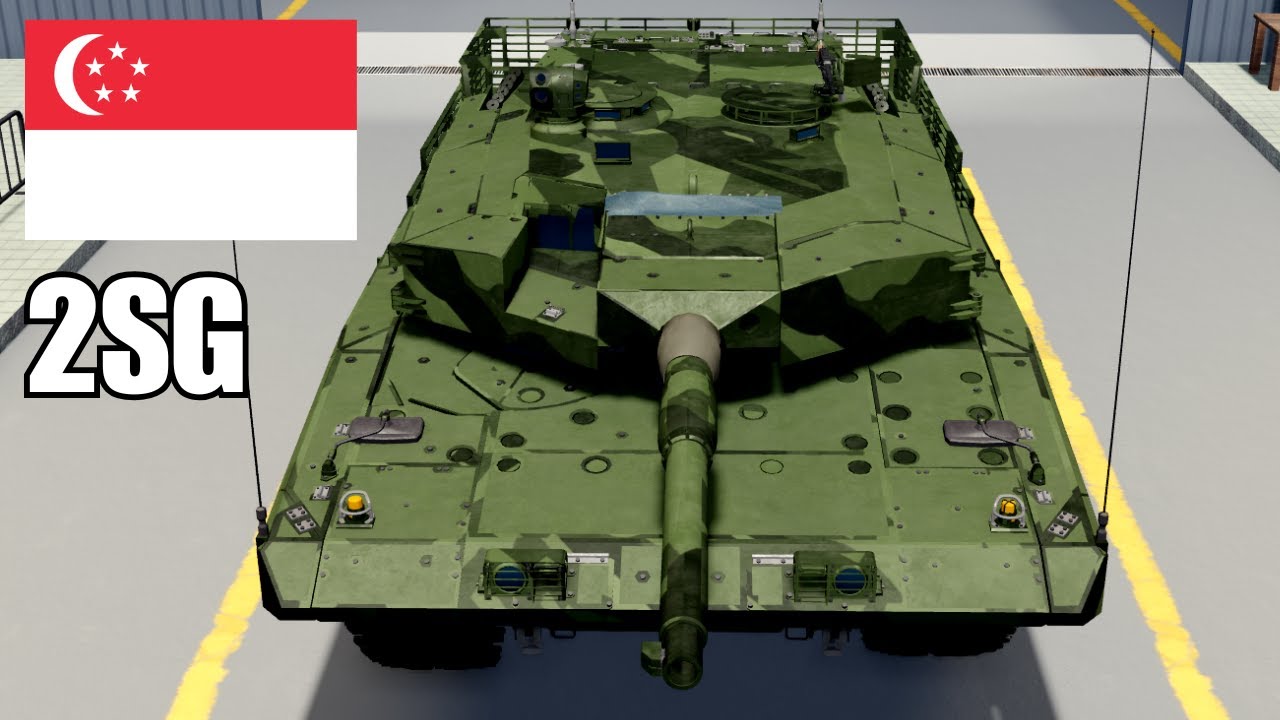 using the Leopard 2SG in cts - YouTube