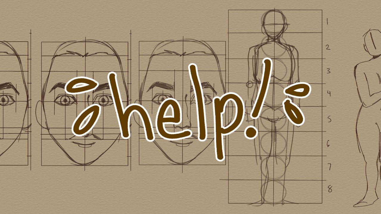 four EASY ways to learn how to draw anatomy - YouTube