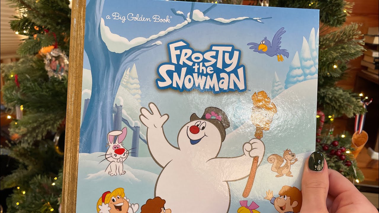 ASMR Reading to you - Frosty the Snowman (🎧 whisper, page turning ...