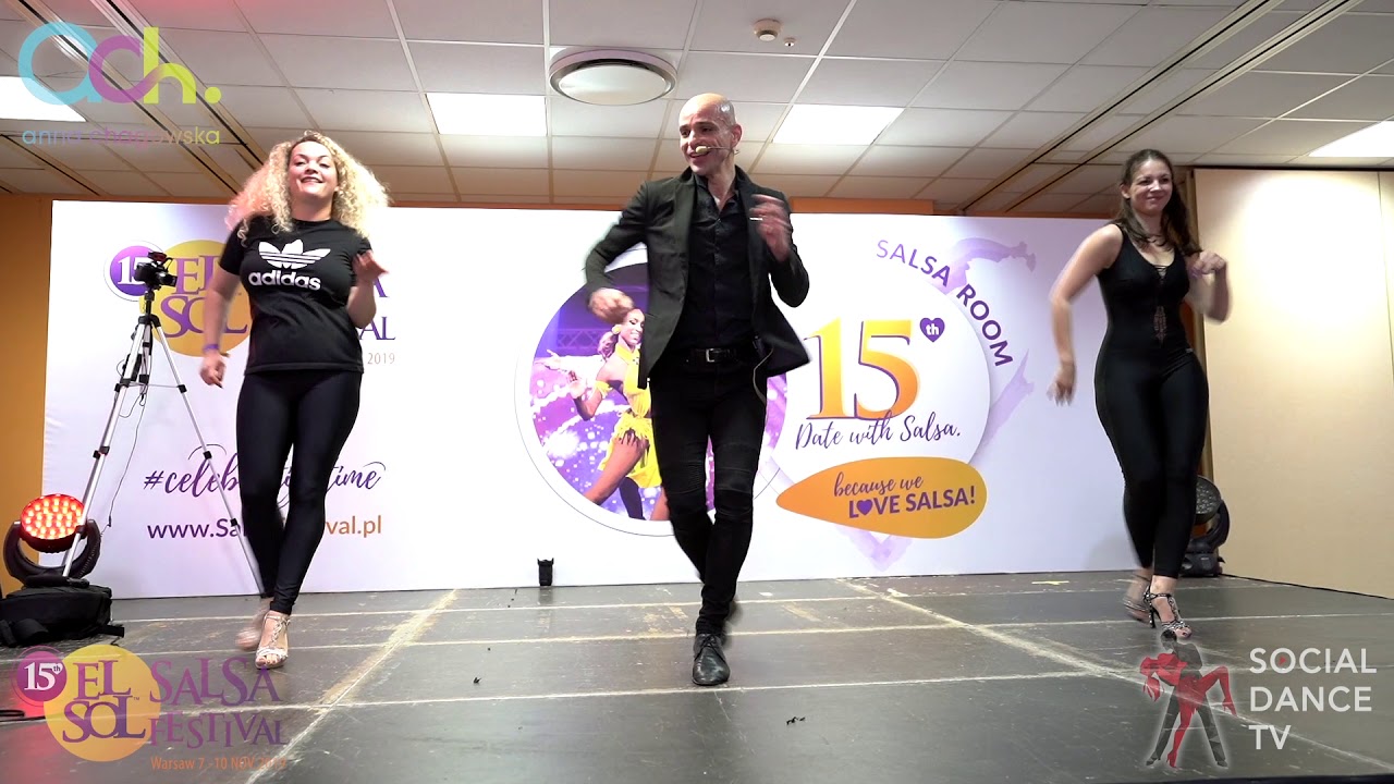 Captain Salsa - Workshop | El Sol Warsaw Salsa Festival 2019 - YouTube