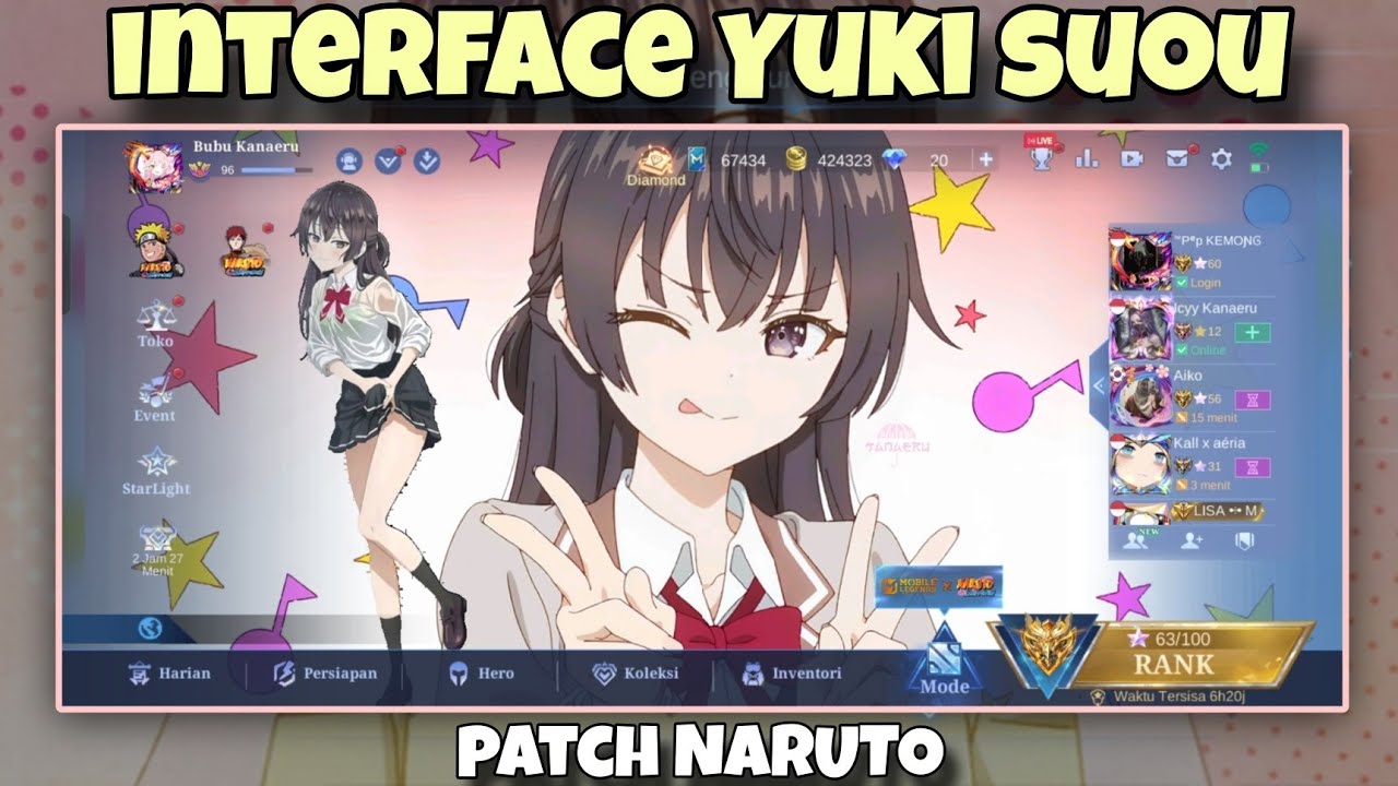 Script Interface Yuki Patch Naruto - YouTube